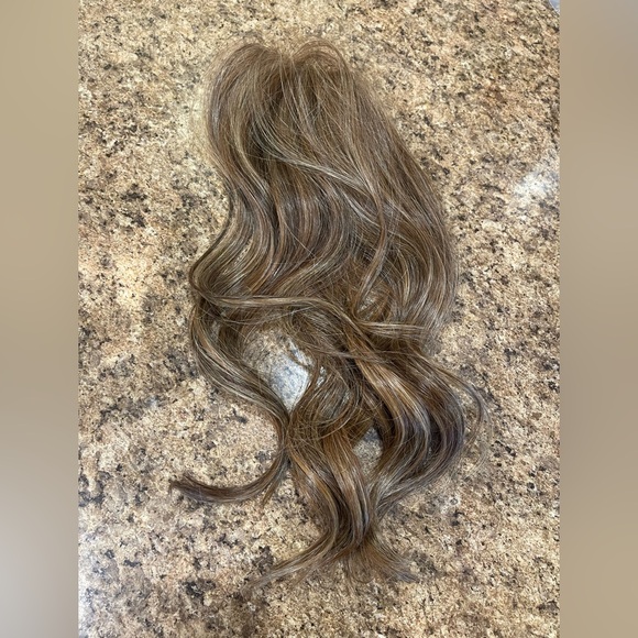 Source Unknown | Hair | Crown Topper Brown Hair Extension | Poshmark